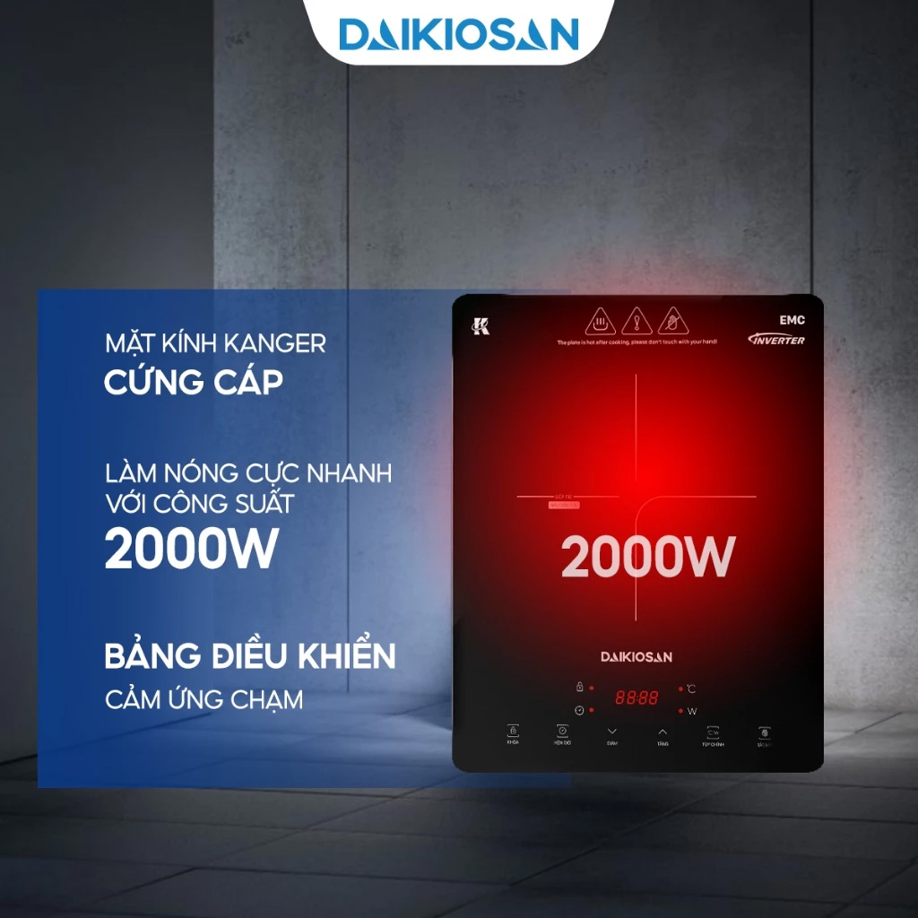 Bếp từ đơn Daikiosan DB101 – Hải Ngân – Chuyên gia điện máy